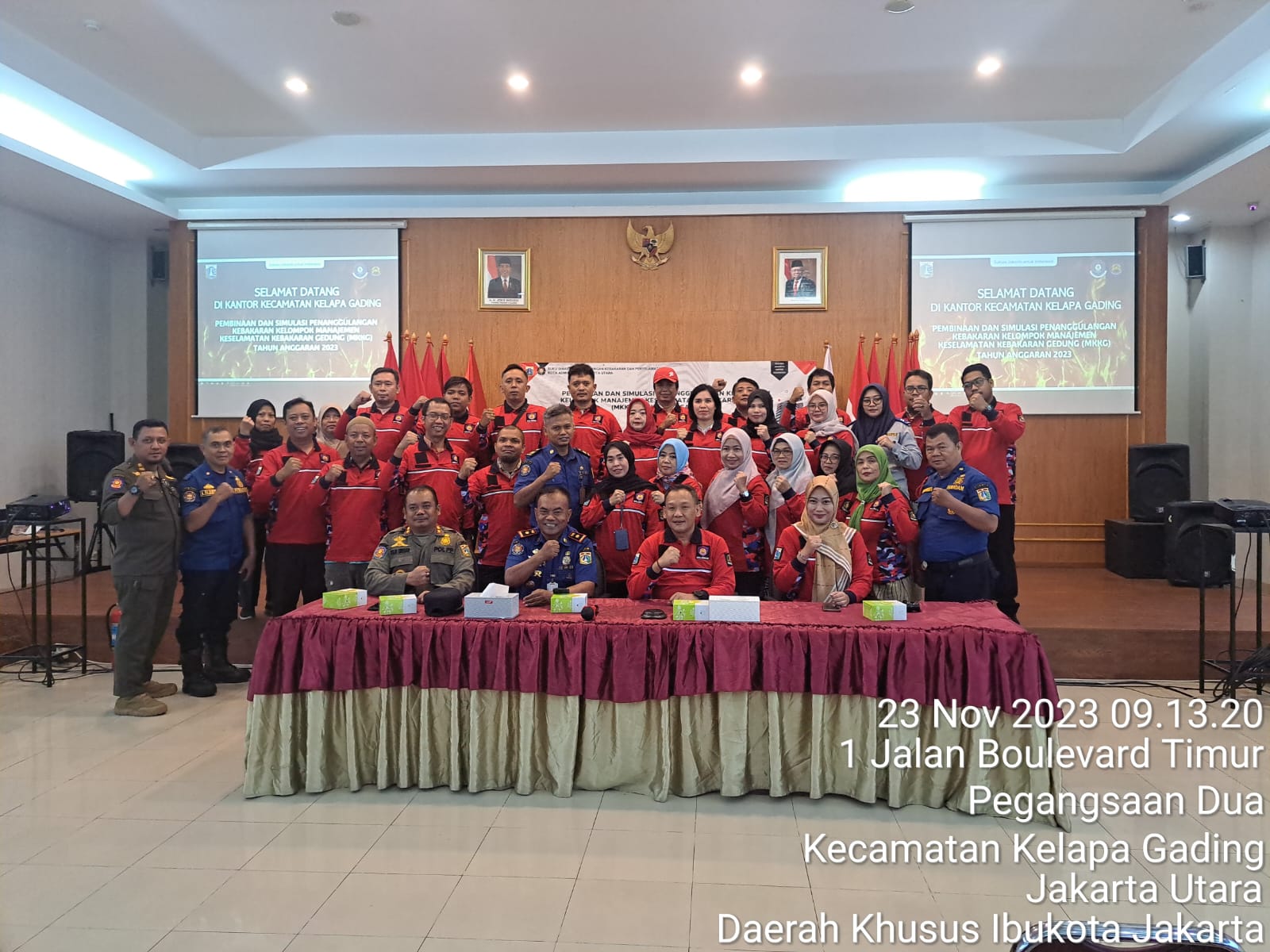 Kegiatan MKKG Kantor Kecamatan Kelapa Gading